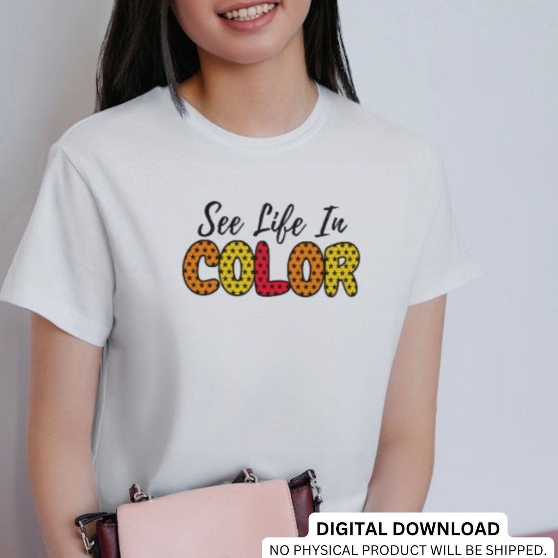 Rainbow Stars Digital Alphabet Set, Printable PNG Alpha Pack Design ...