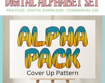 Red Rose Bouquet Digital Alphabet Set, Printable PNG Alpha Pack Design ...