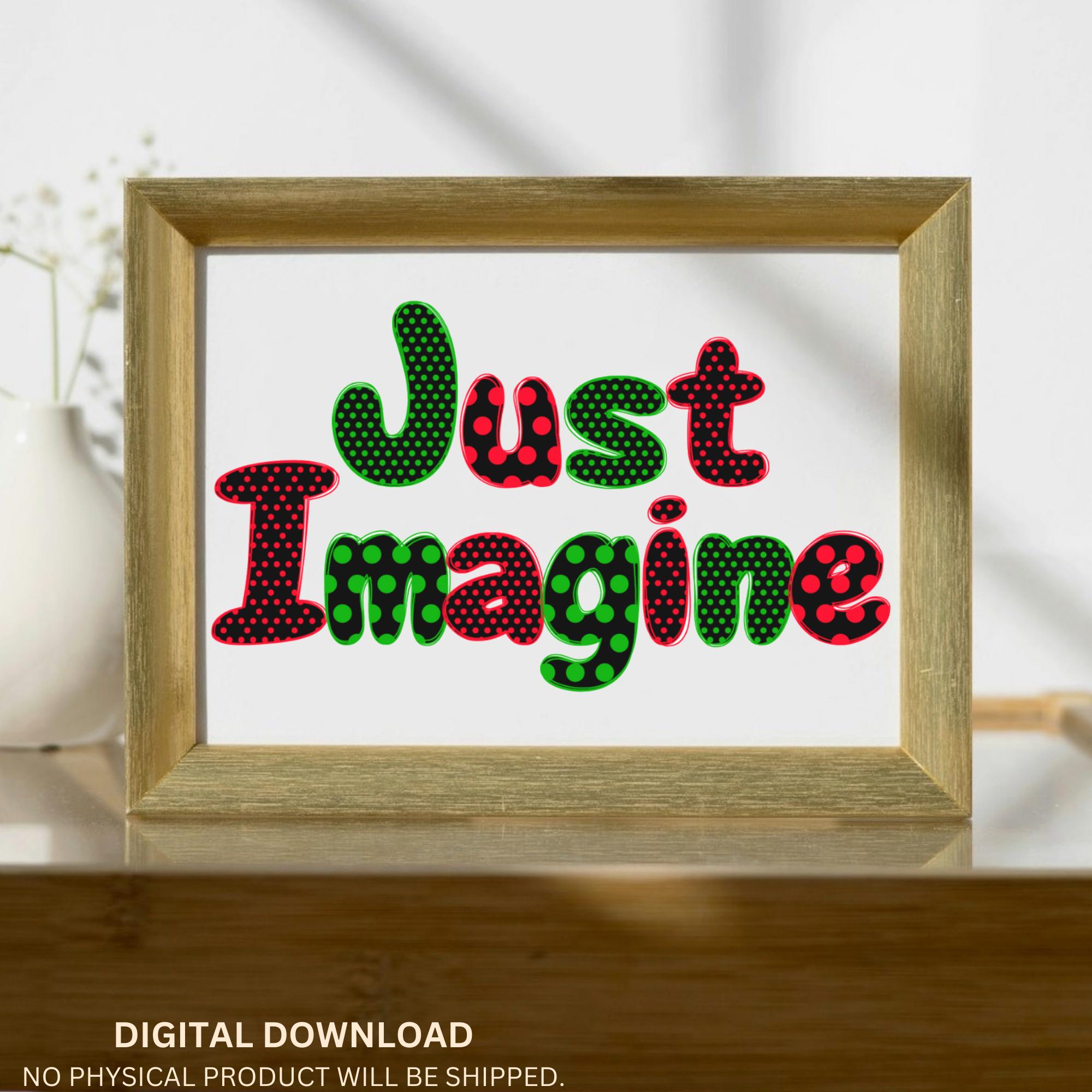 Christmas Polka Dots Digital Alphabet Set, Printable PNG Font Alpha ...