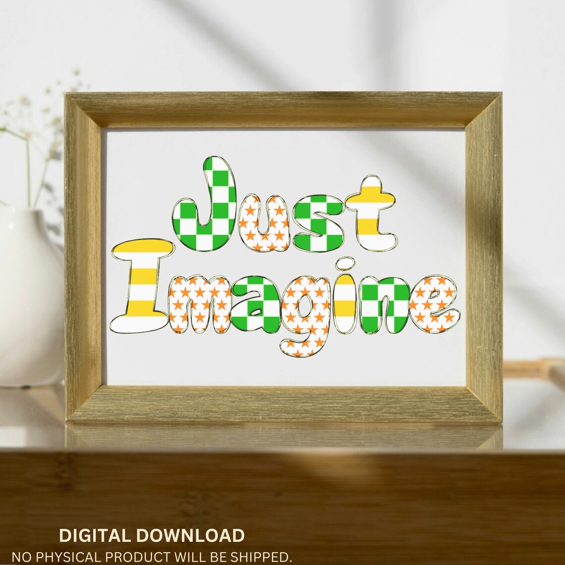 Checkers & Stars Digital Alphabet Set, Printable PNG Alpha Pack Design ...