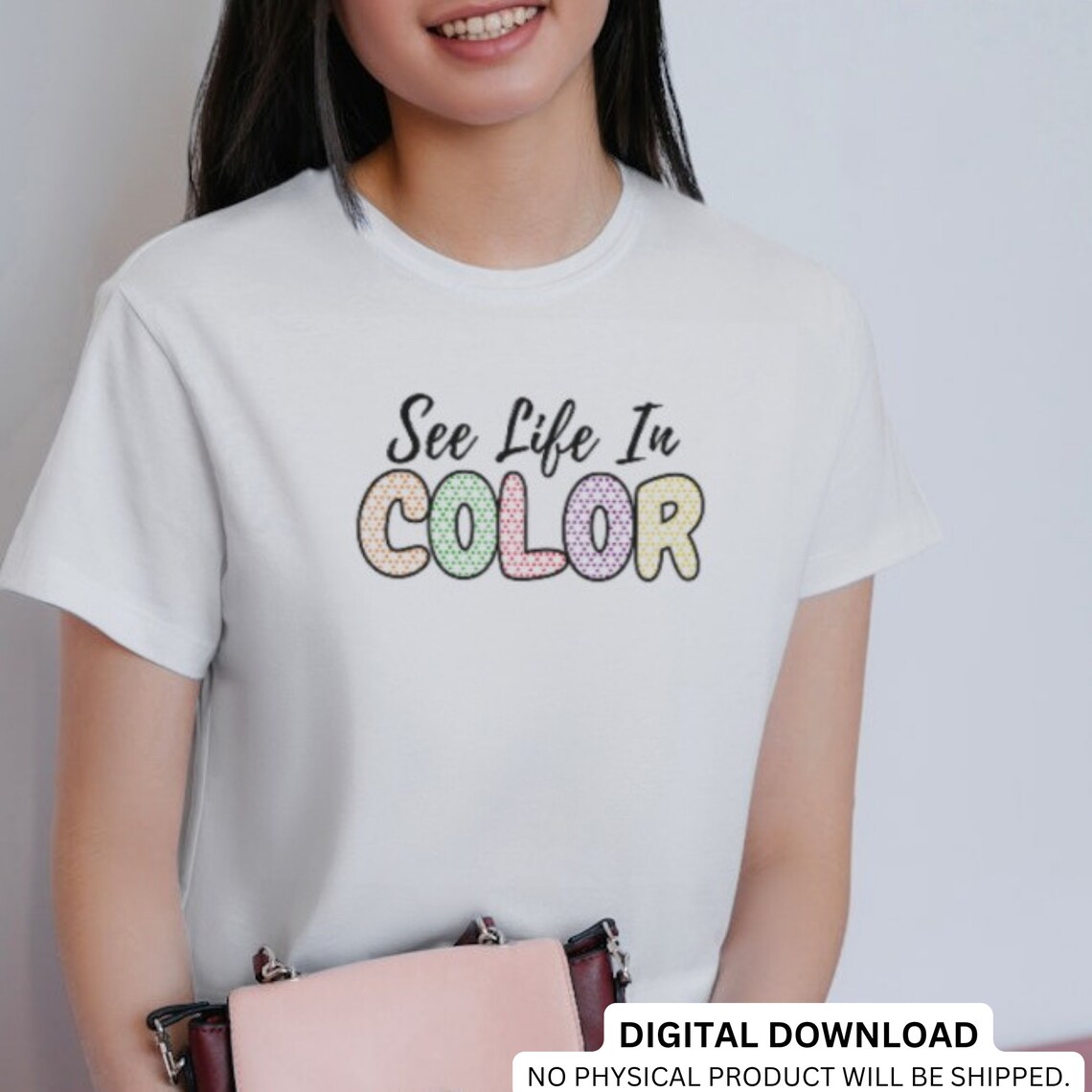 Rainbow Crosshatch Digital Alphabet Set, Printable PNG Alpha Pack ...