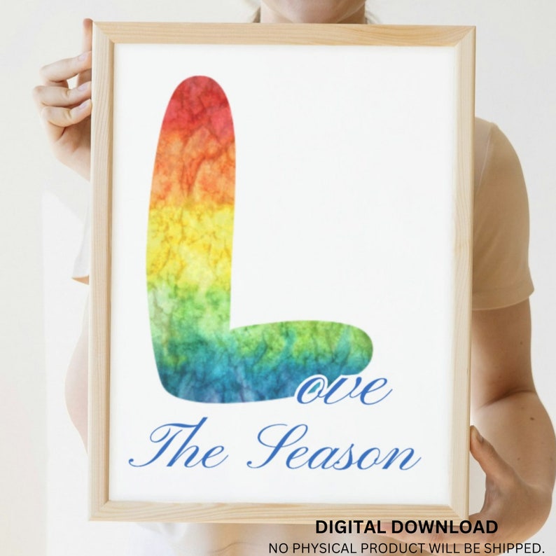Rainbow Tie-dye Digital Alphabet Set, Printable PNG Alpha Pack Design ...