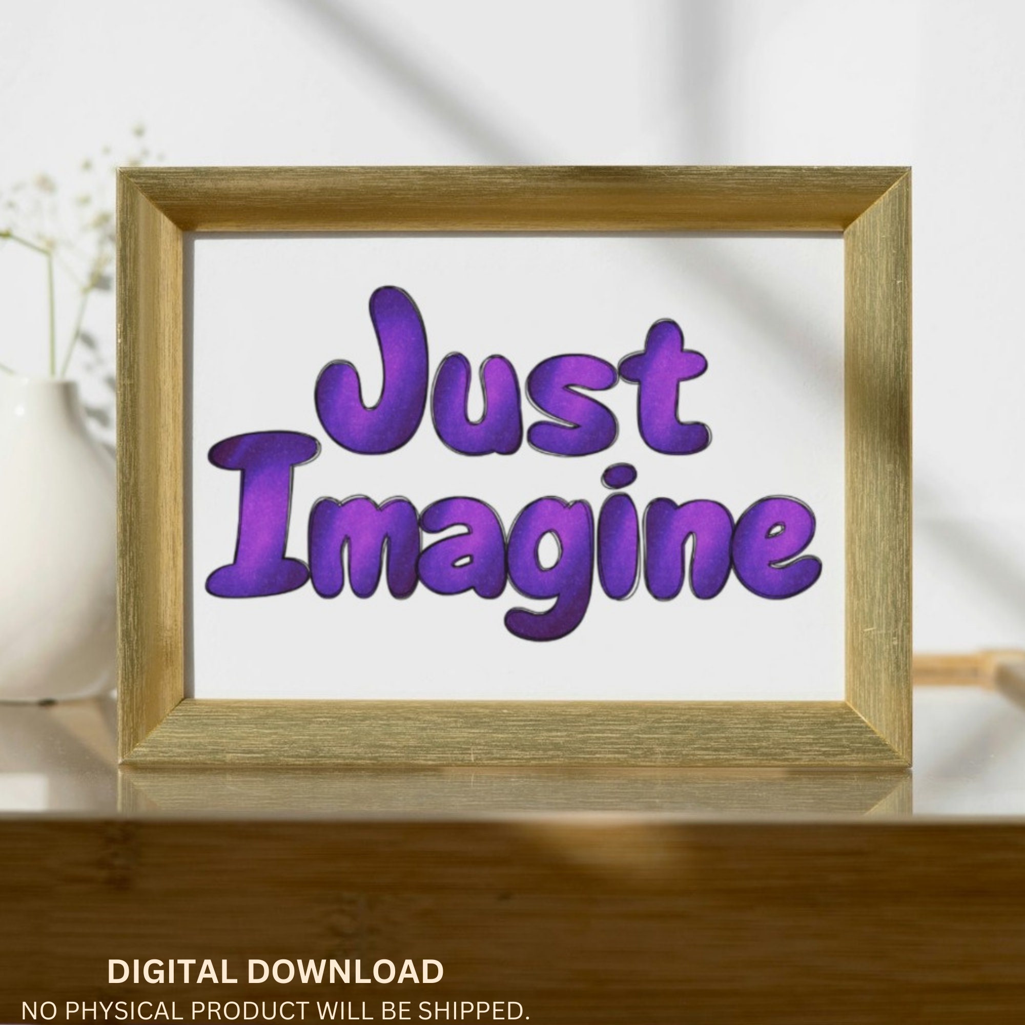 Purple Sky Digital Alphabet Set, Printable PNG Alpha Pack Design ...