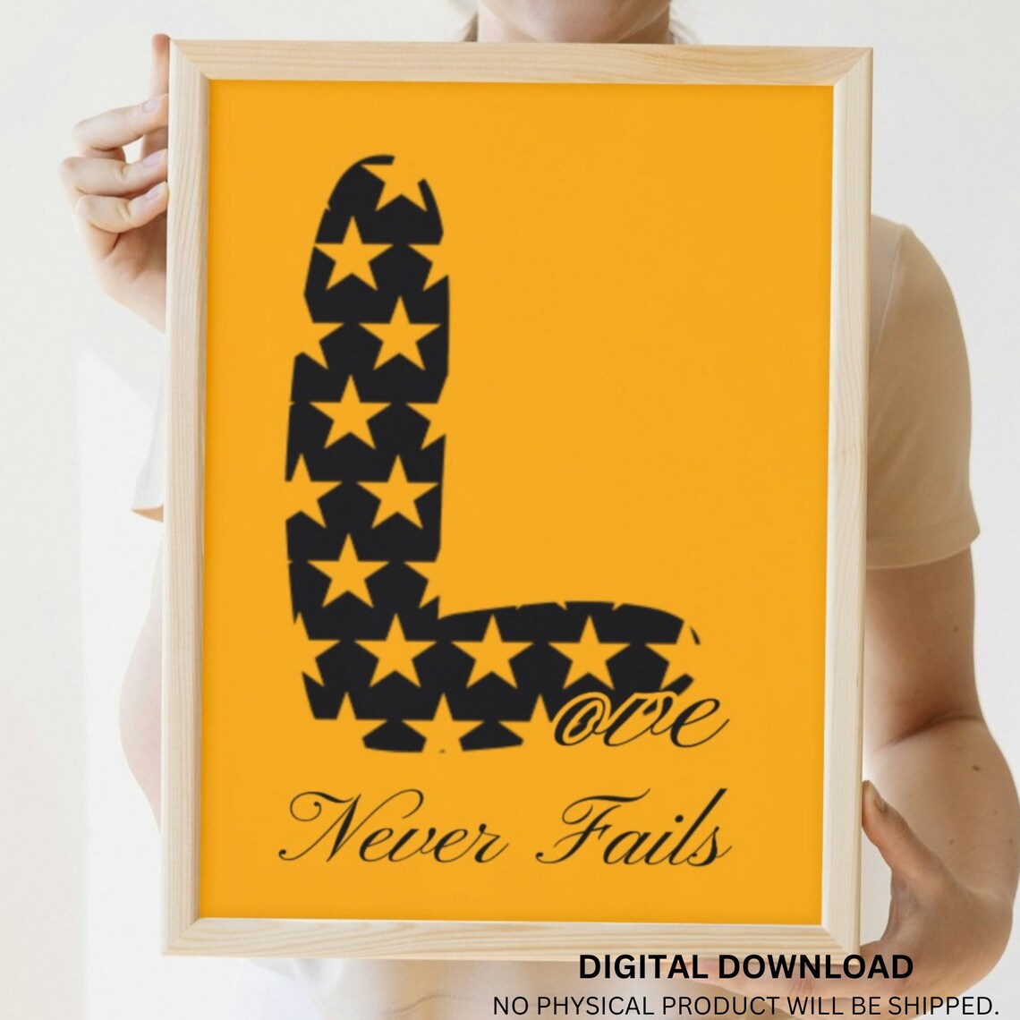 Stars & Streamers Digital Alphabet Set, Printable PNG Alpha Pack Design ...
