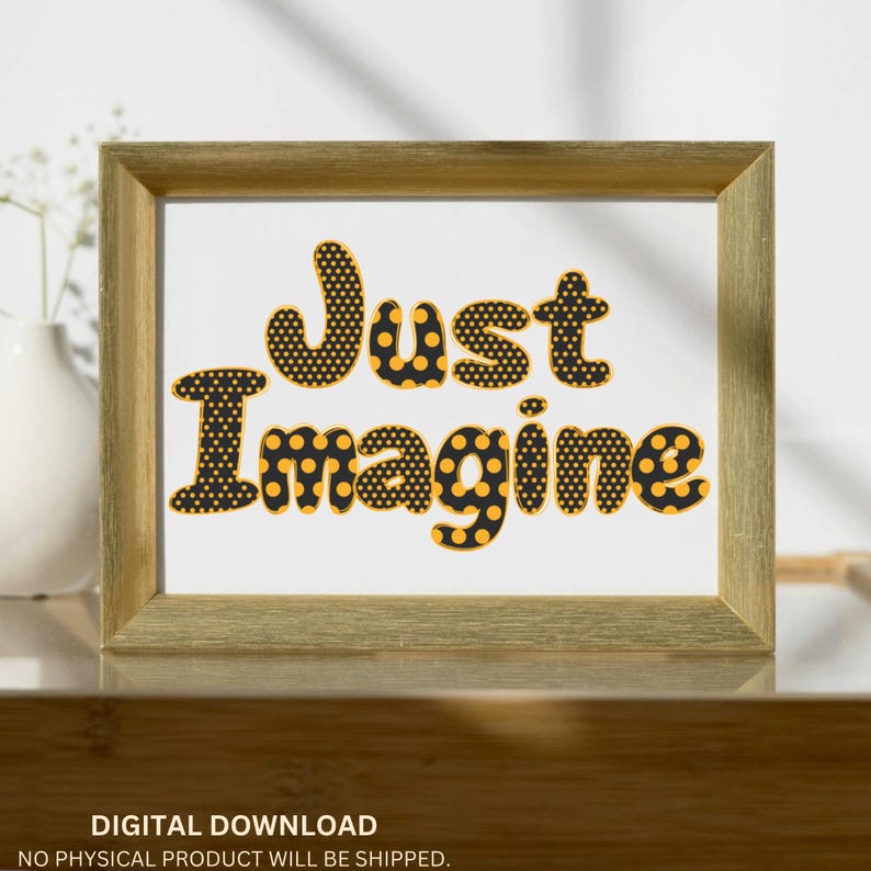 Neon Orange Polka Dots Digital Alphabet Set, Printable PNG Alpha Pack ...