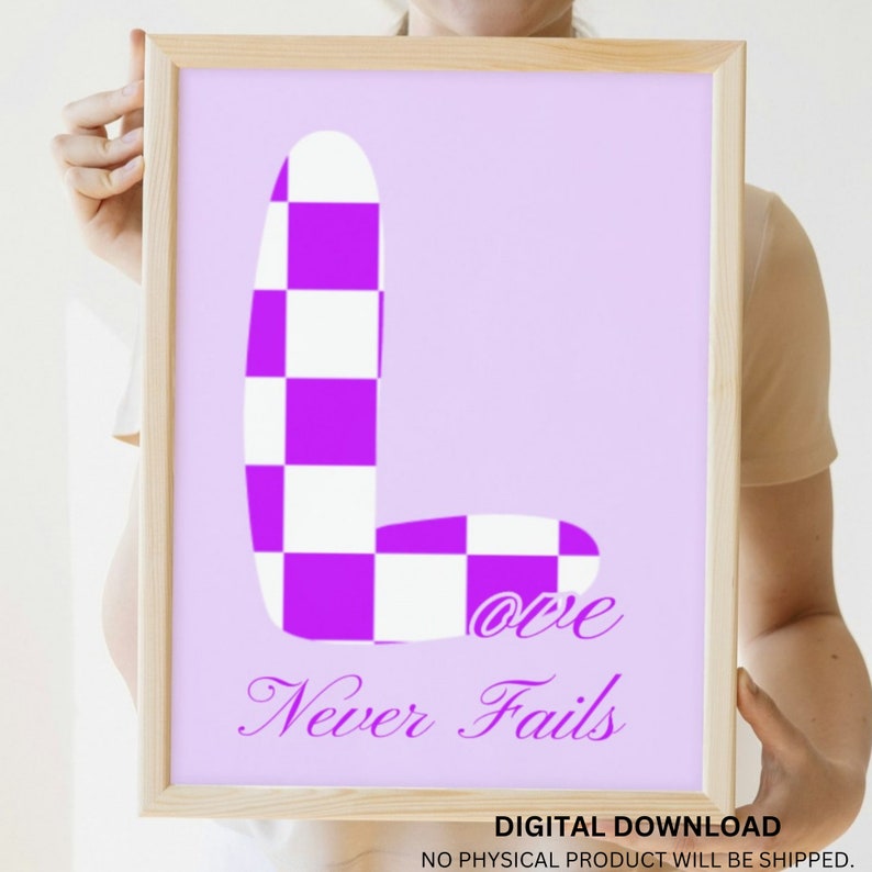 Bright Large Check Digital Alphabet Set, Printable PNG Alpha Pack ...