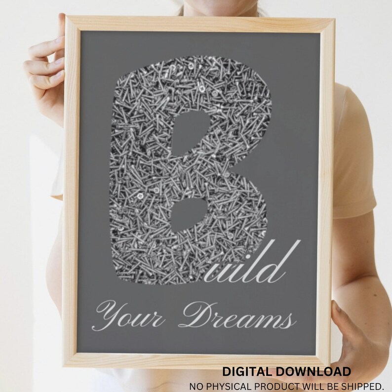 Metal Screws Digital Alphabet Set, Printable PNG Alpha Pack Design ...