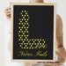 Yellow Polka Dots Digital Alphabet Set, Printable PNG Alpha Pack Design ...