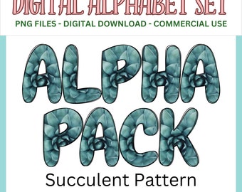 Boho Tassels Digital Alphabet Set, Printable PNG Alpha Pack Design ...