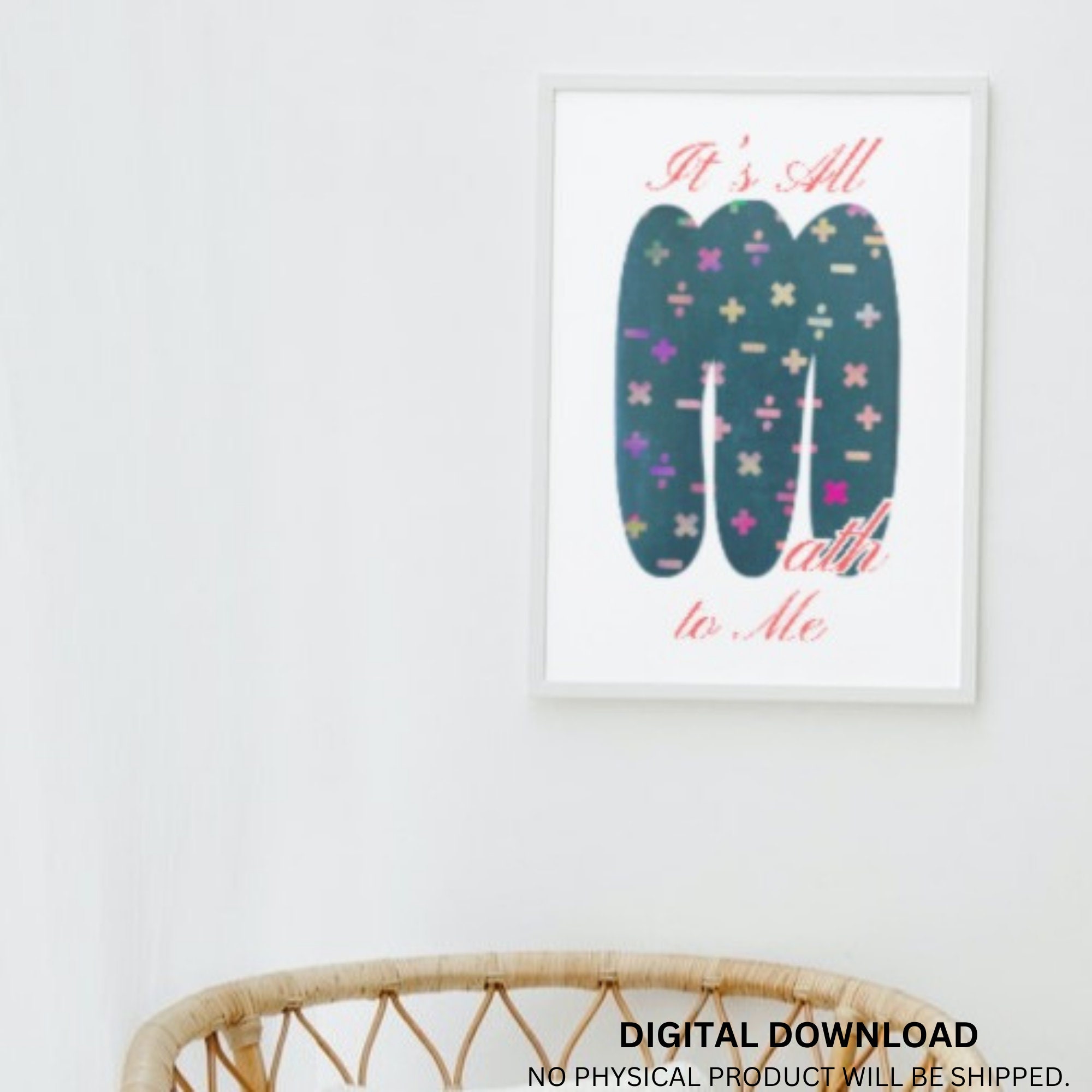 Math Symbols Digital Alphabet Set, Printable PNG Alpha Pack Design ...