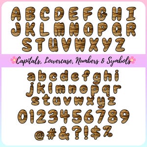 Pancakes Digital Alphabet Set, Printable PNG Alpha Pack Design, Doodle ...