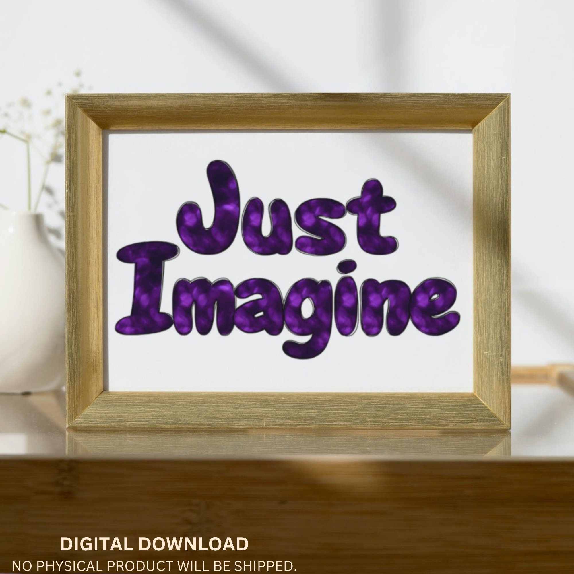 Purple Variegate Digital Alphabet Set, Printable PNG Alpha Pack Design ...