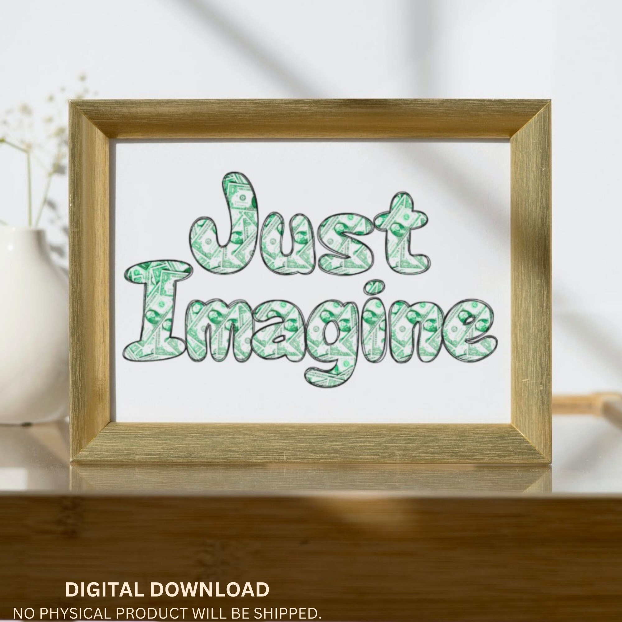 Green Money Digital Alphabet Set, Printable PNG Alpha Pack Design ...