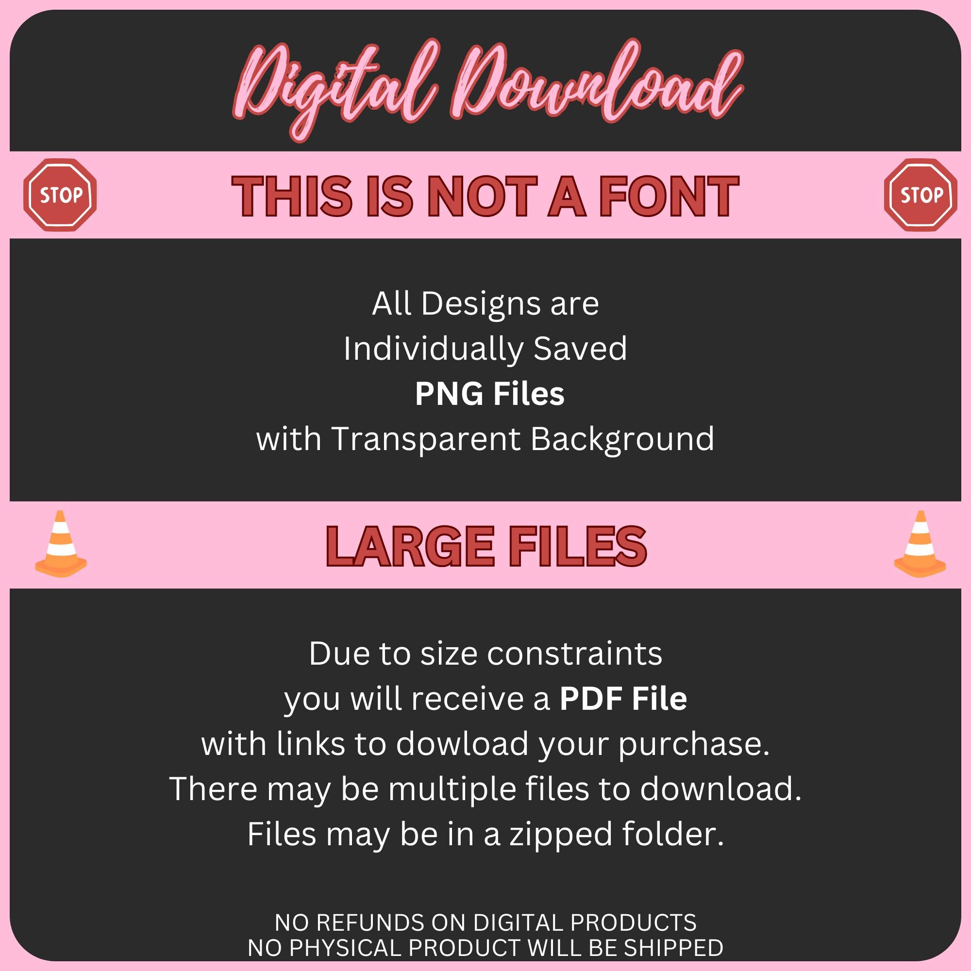 Pastel Stripes Digital Alphabet Set, Printable PNG Alpha Pack Design ...