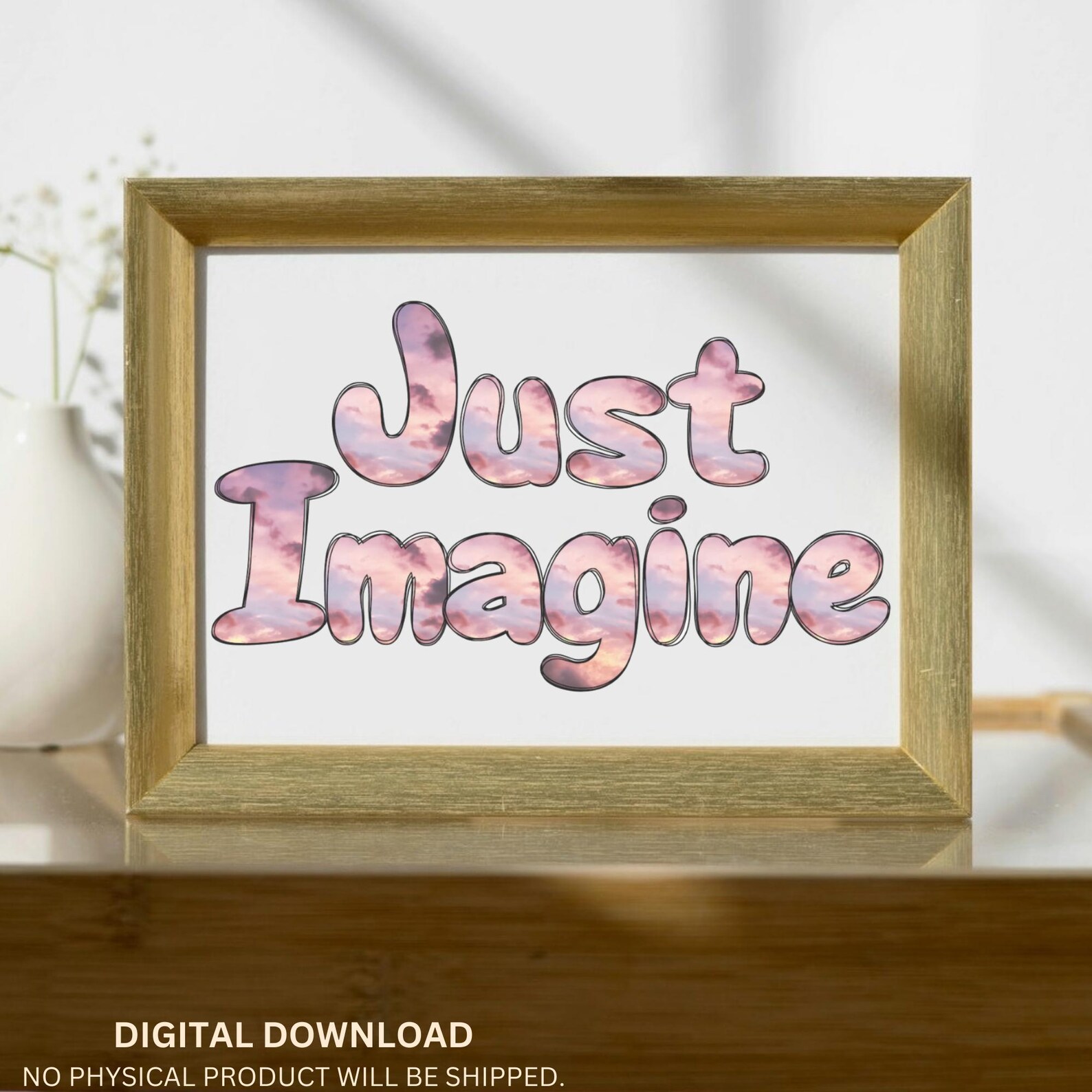 Sunrise Clouds Digital Alphabet Set, Printable PNG Alpha Pack Design ...