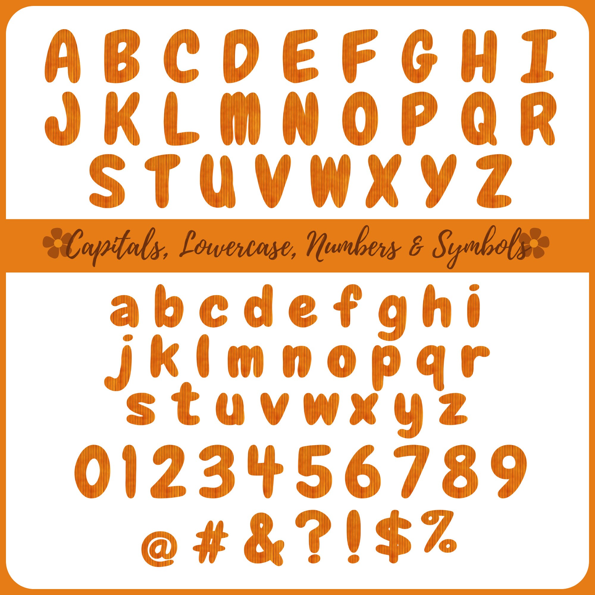 Vertical Stripe Digital Alphabet Set, Printable PNG Alpha Pack Design ...