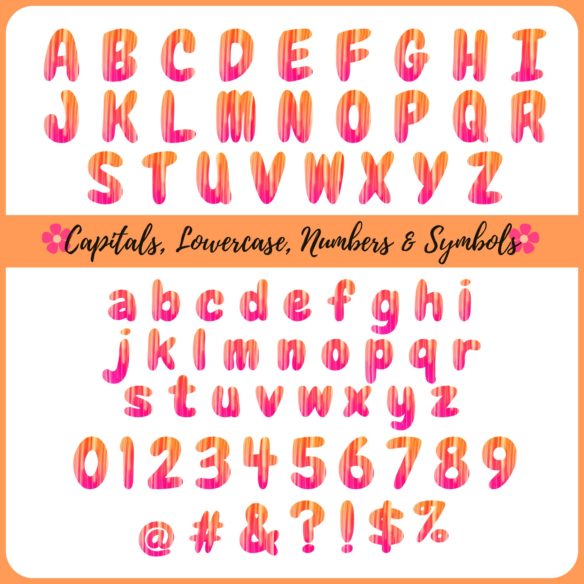 Overflowing Liquid Digital Alphabet Set, Printable PNG Alpha Pack ...