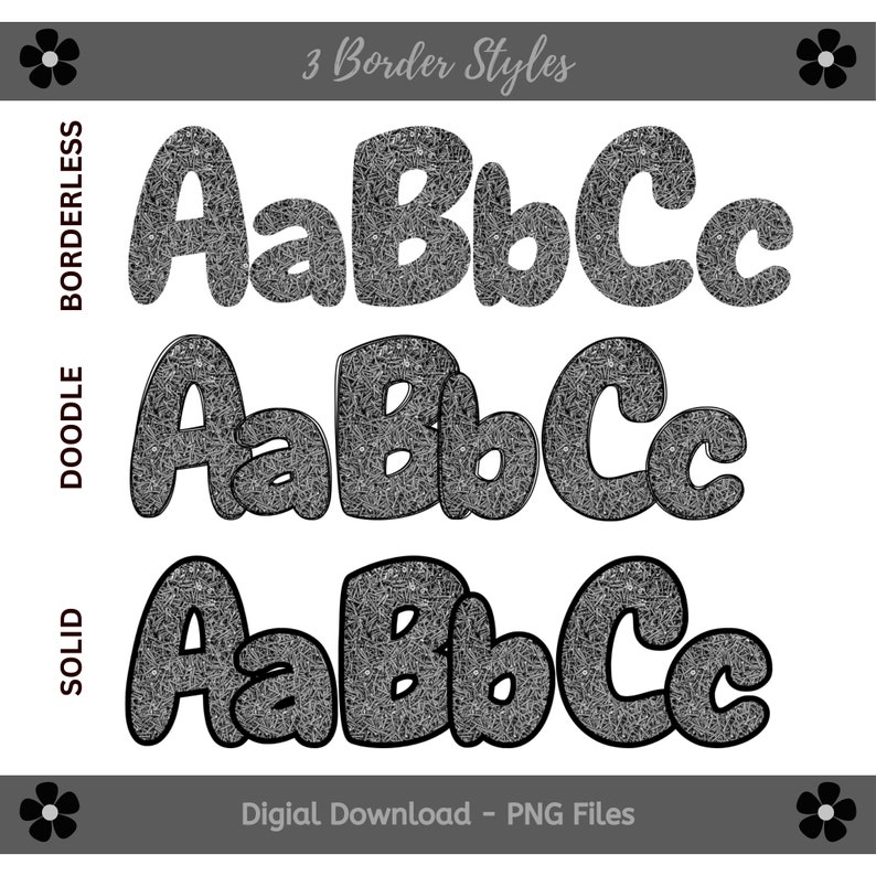 Metal Screws Digital Alphabet Set, Printable PNG Alpha Pack Design ...