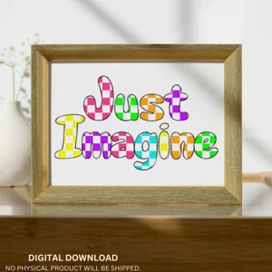 Bright Large Check Digital Alphabet Set, Printable PNG Alpha Pack ...