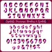 Abstract Light Digital Alphabet Set, Printable PNG Alpha Pack Design ...