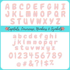 Lollipop Digital Alphabet Set, Printable PNG Alpha Pack Design, Doodle ...