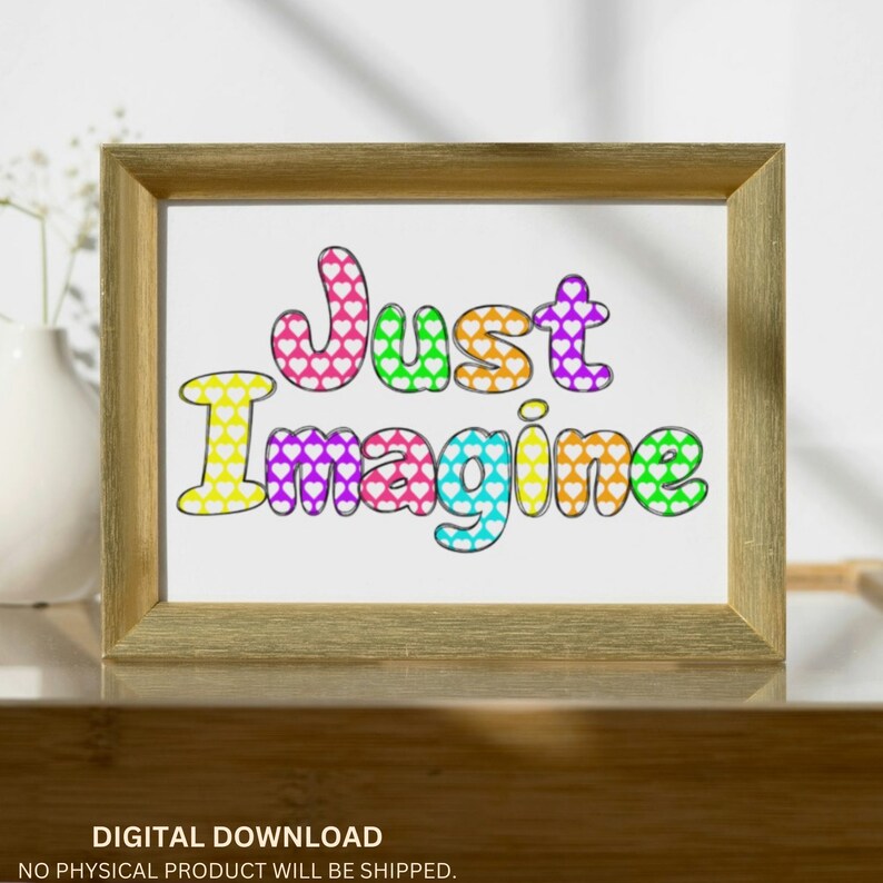 Bright Hearts Digital Alphabet Set, Printable PNG Alpha Pack Design ...