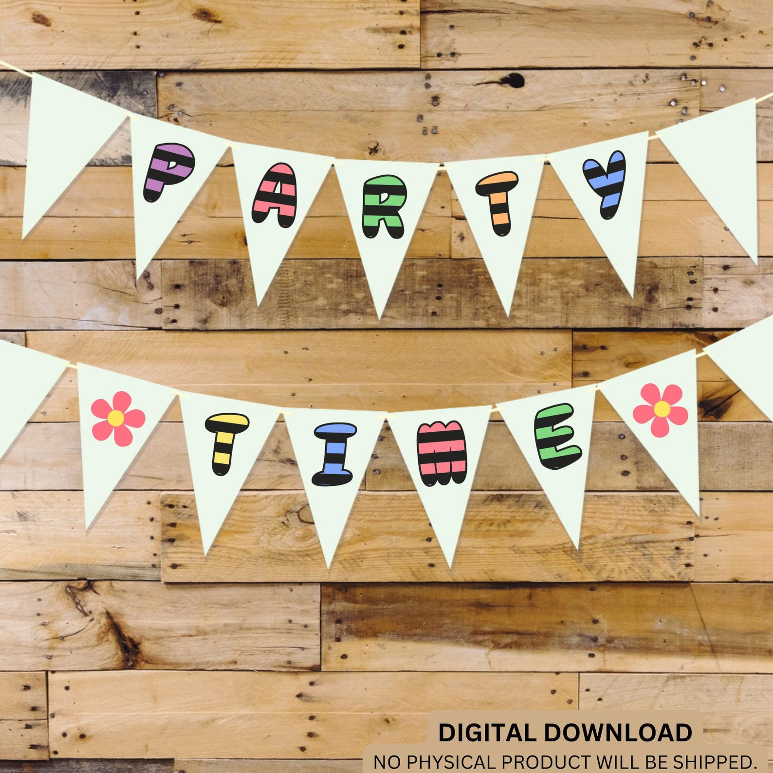 Pastel Stripes Digital Alphabet Set, Printable PNG Alpha Pack Design ...