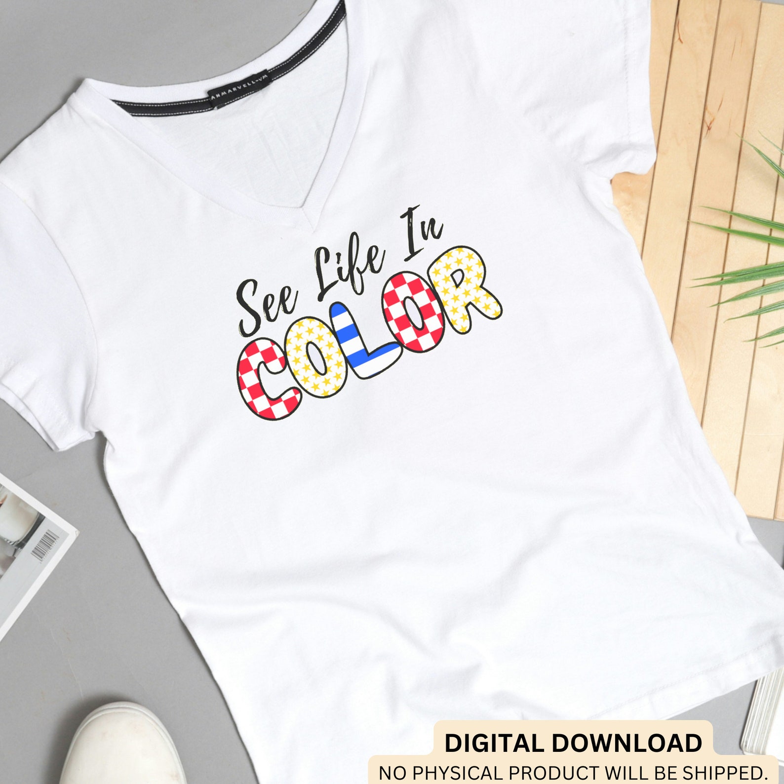 Checkers & Stars Digital Alphabet Set, Printable PNG Alpha Pack Design ...