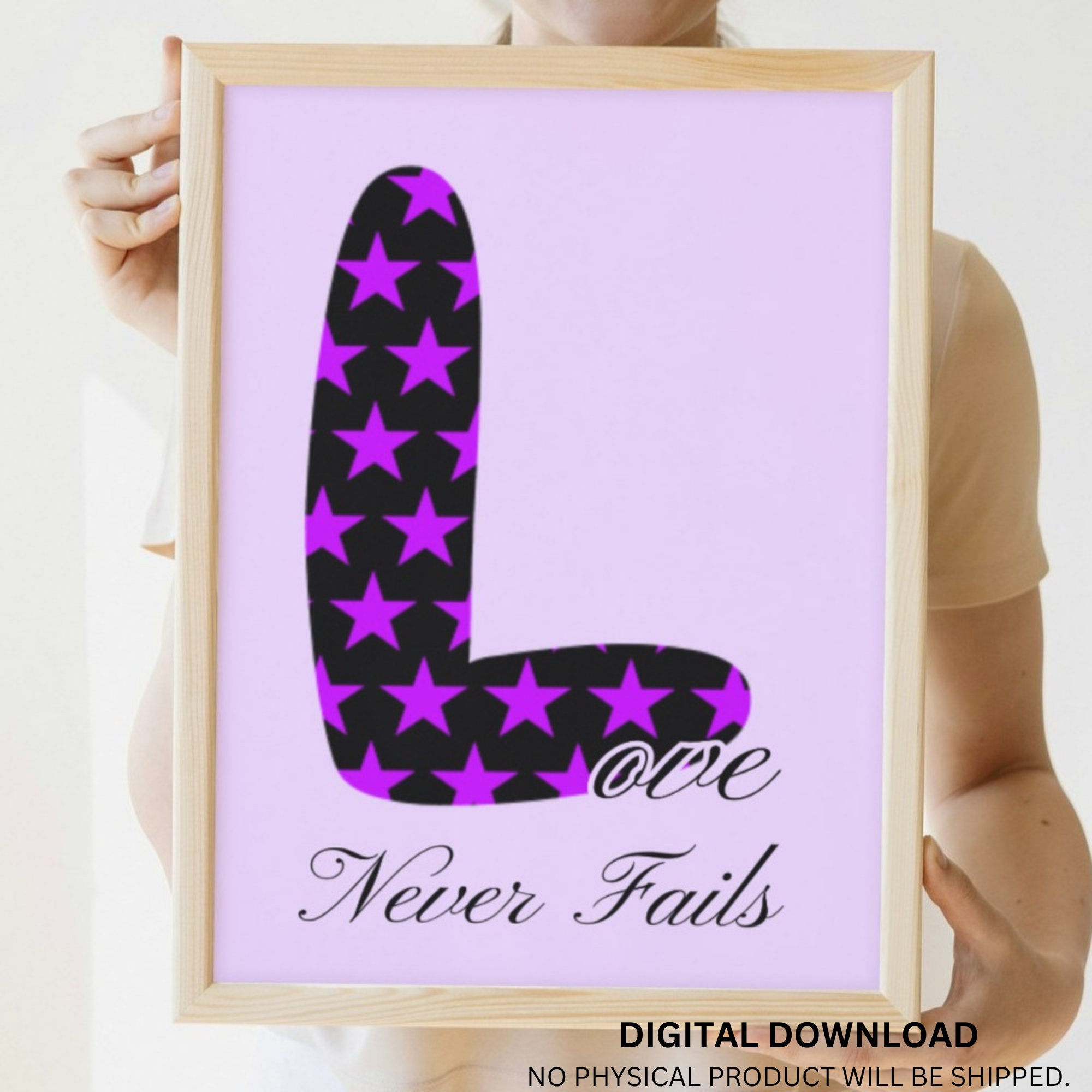 Bright Stars Digital Alphabet Set, Printable PNG Alpha Pack Design ...