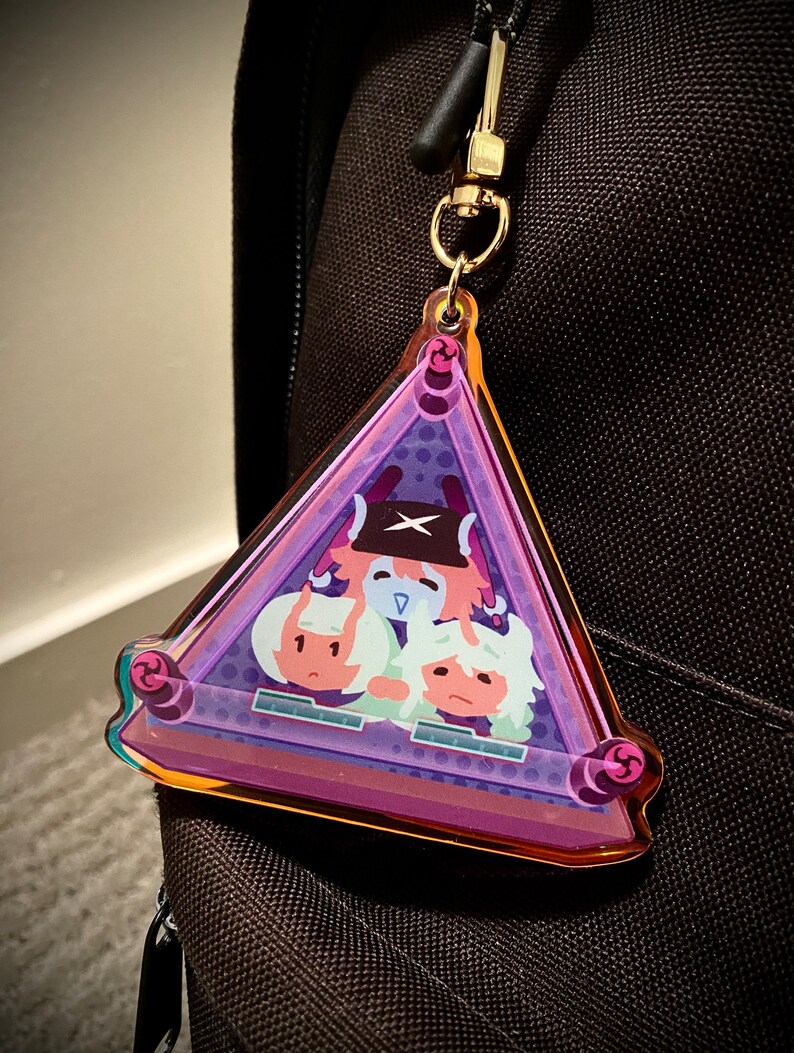 Omega Strikers - Demon Drive Bonding Time Keychain - Etsy