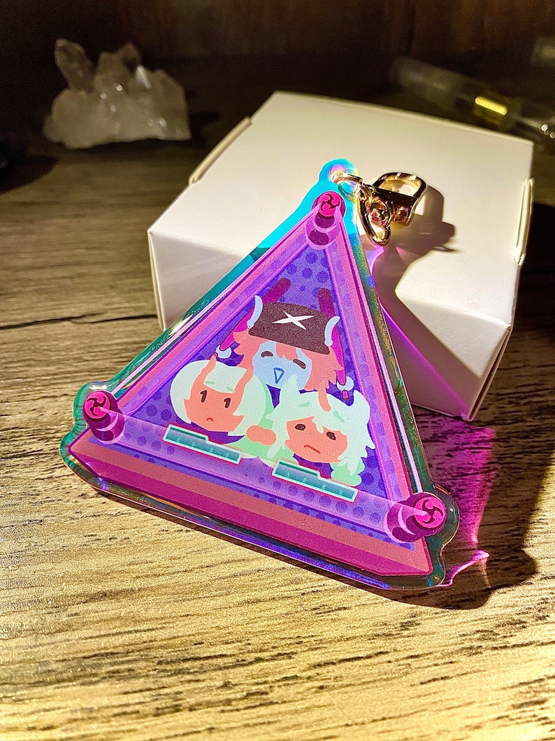 Omega Strikers - Demon Drive Bonding Time Keychain - Etsy