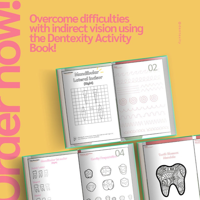 Dentexity Activity Book for Dental Students - Etsy