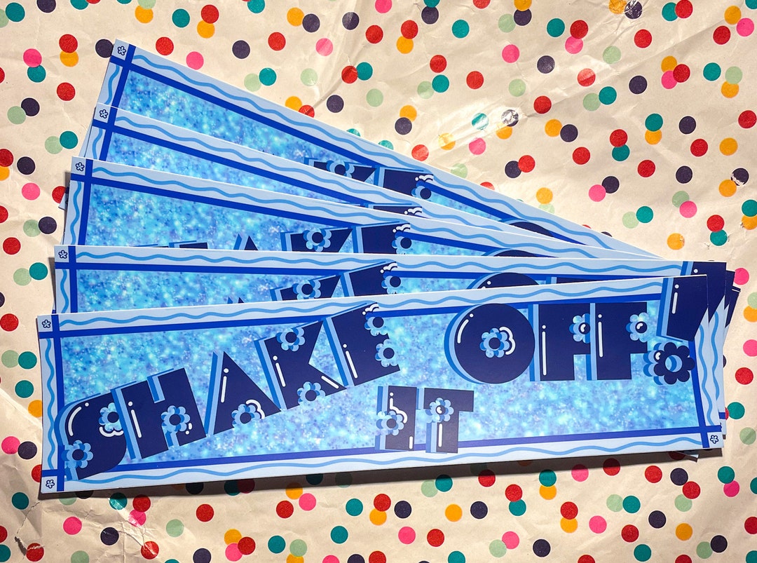 Shake It Off Taylor Swift Bumper Sticker 11.5 X 3 - Etsy
