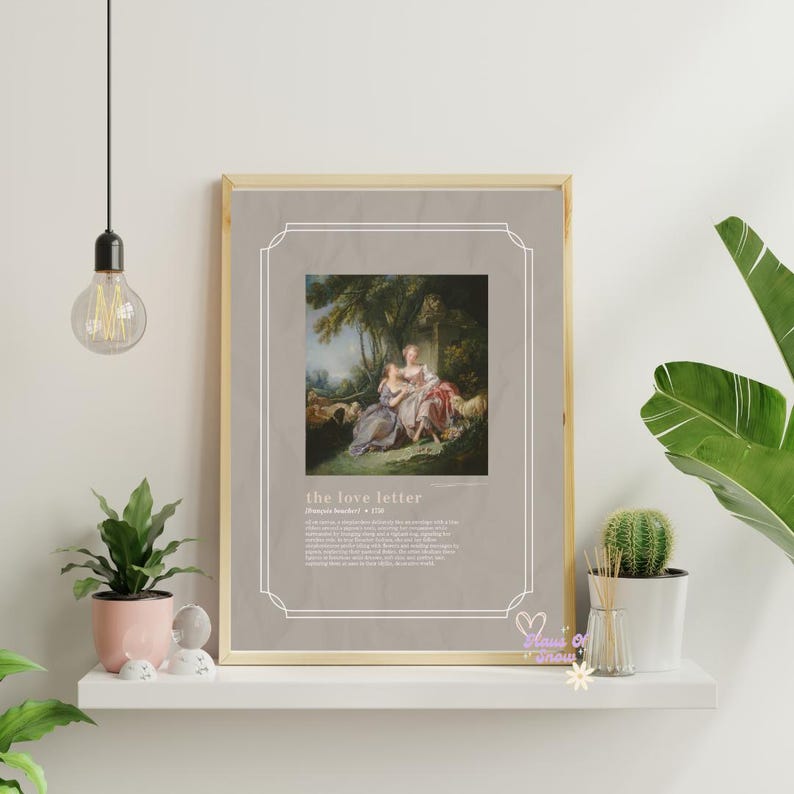 Vintage Printable Artwork Classic French Inspired Style, Moody Muted ...