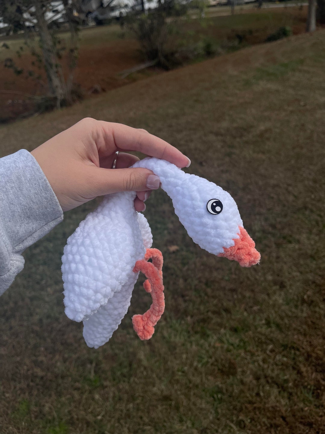 Finished silly Goose Plushie Stuffed Animal Toy - Etsy