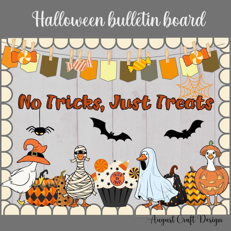 Ghost Theme Bulletin Board - Etsy