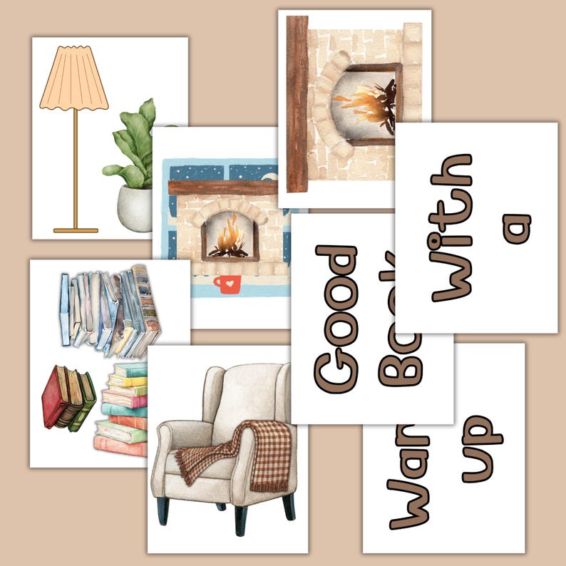 Warm up With a Good Book Bulletin Board Kit | Cozy Winter Reading Decor ...