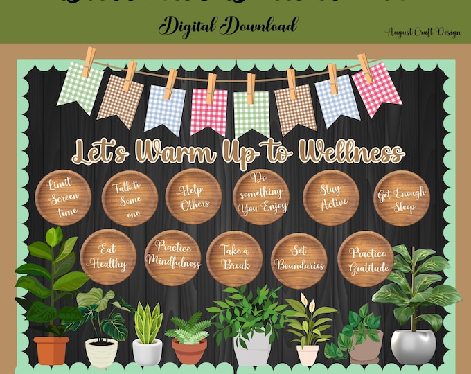 BULLETIN BOARD BORDERS - Neutral Boho Collection | Class Bulletin Décor ...
