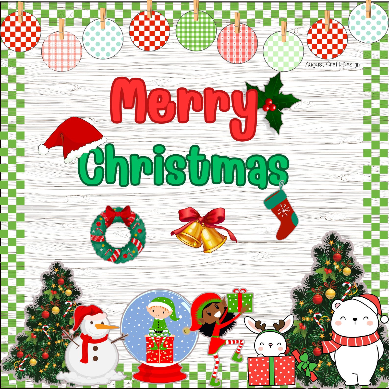 Christmas Bulletin Board Ideas/ December Theme/ Christmas Classroom ...