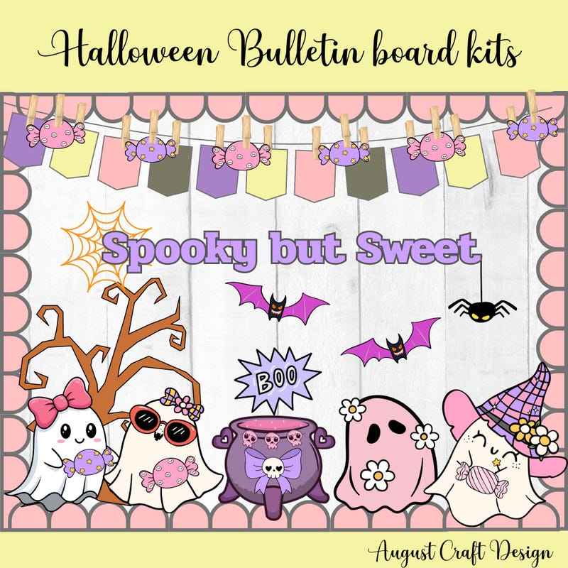 Halloween Classroom Door - Etsy
