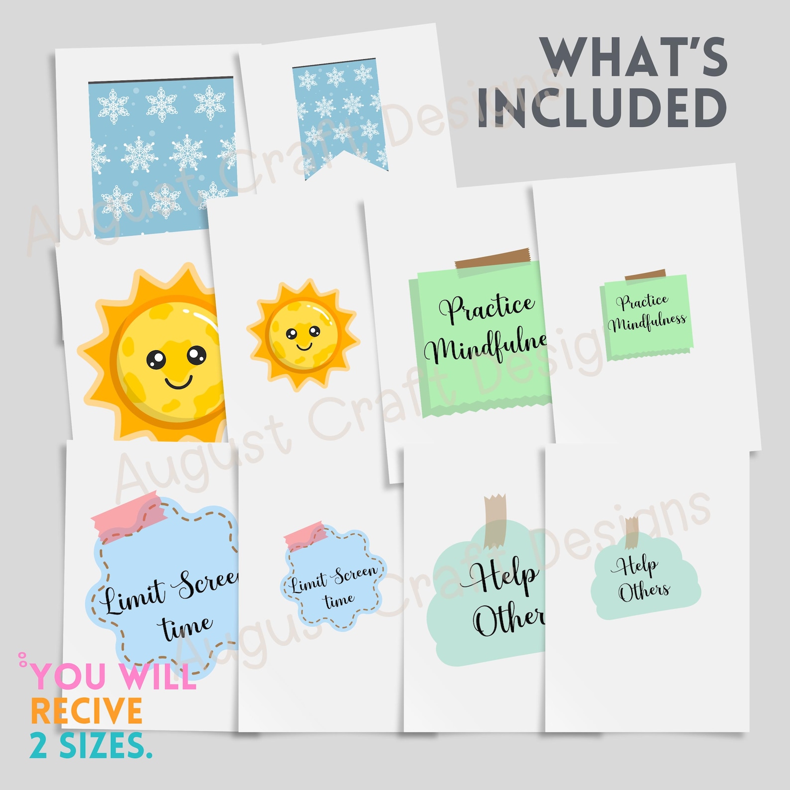 Winter Mental Health Bulletin Board/classroom Mental Health Decor ...