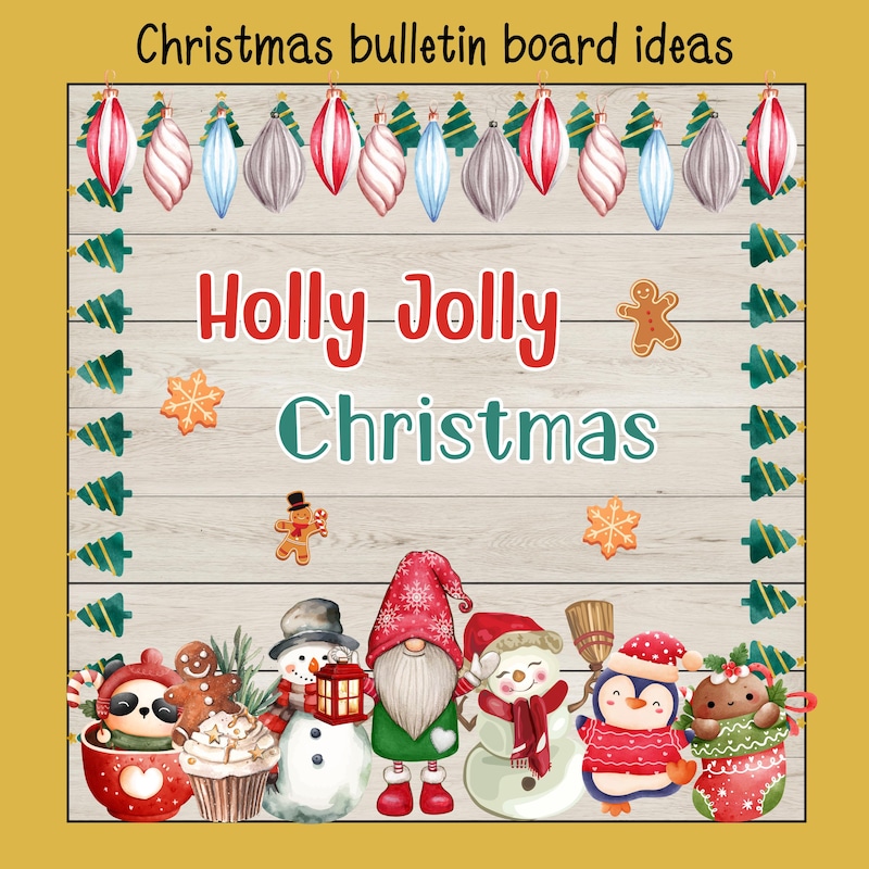 December Bulletin Board - Etsy