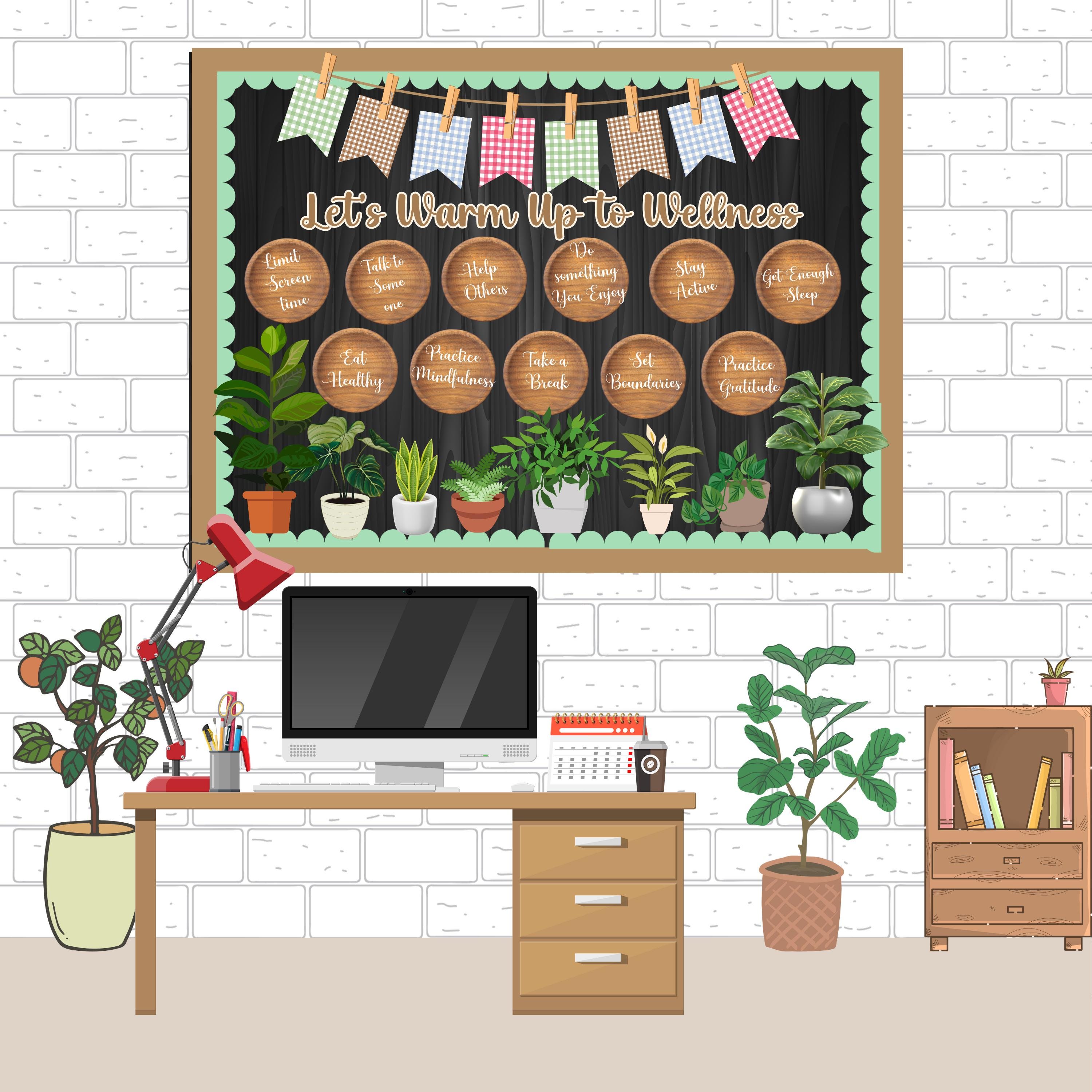 Winter Mental Health Bulletin Board/classroom Mental Health Decor ...