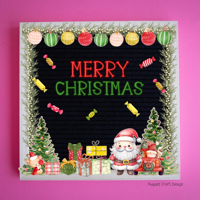 Christmas Bulletin Board Kit/ Classroom Decoration/ December Theme ...