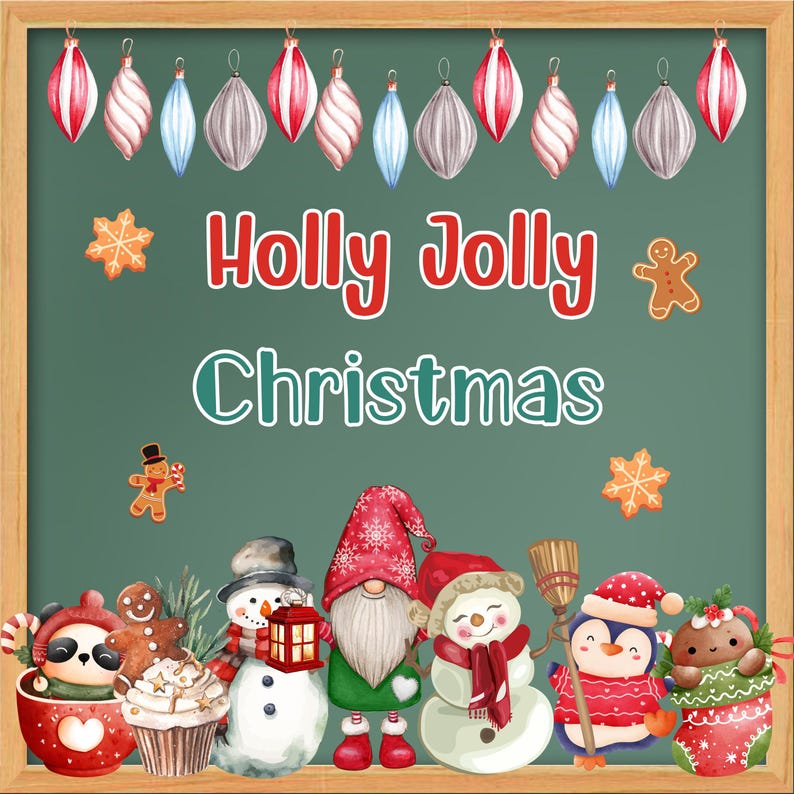 Christmas Bulletin Board Ideas/marry Christmas Bulletin/december Theme ...
