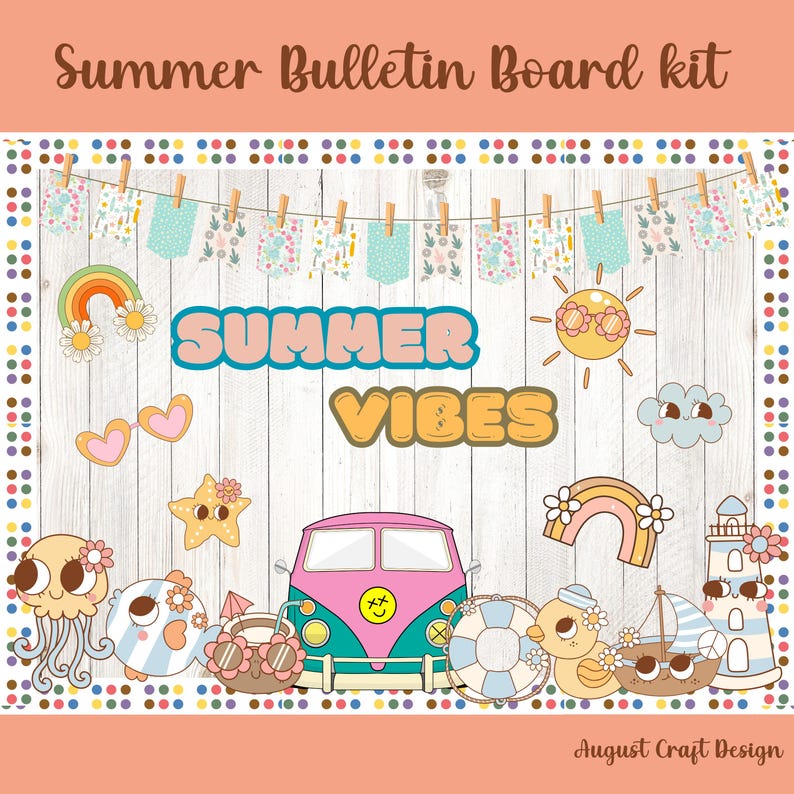 Summer Bulletin Board Ideas /classroom Decor/summer Decor /printable ...