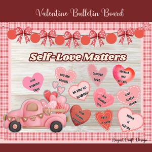 Be Kind to Your Heart Bulletin Board | Valentine Mental Health Decor ...