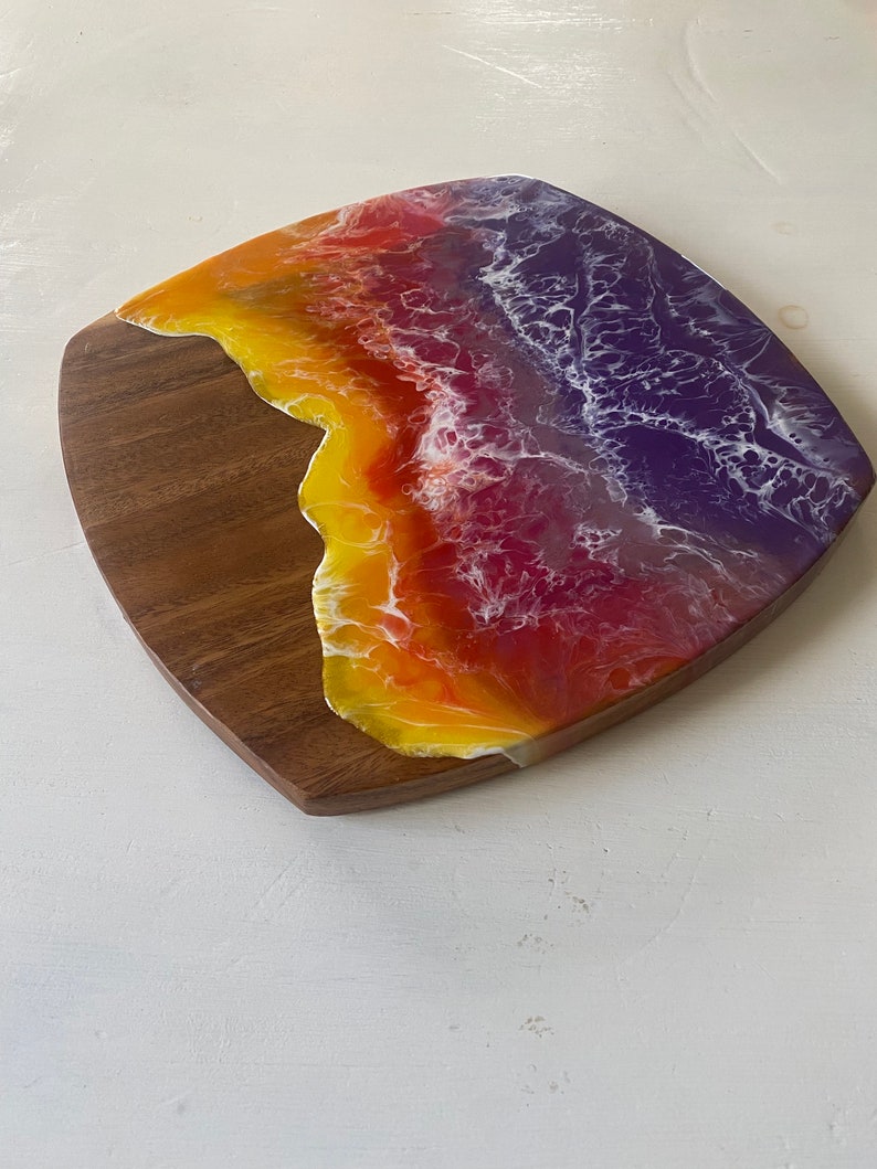 SUNSET Themed Serving/cutting Board - Etsy
