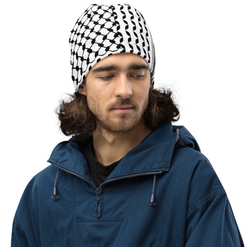 Kuffiyah Hat Real Genuine Koffiya Arafat Palestine All-over Print ...