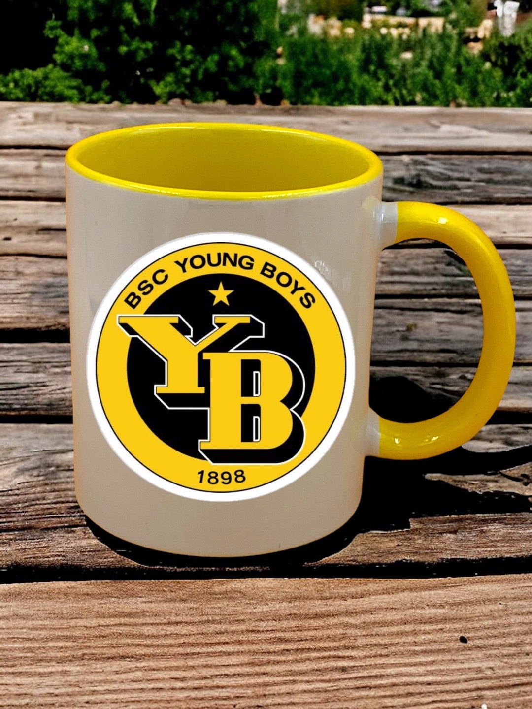 Young Boys, Football Club, Young Boys Mugs, Handmade, Personalized Mugs ...